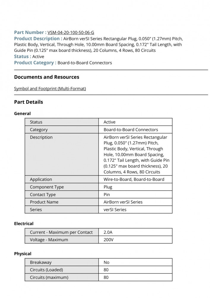 Technical document page 1