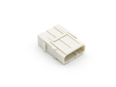 Heavy-Duty Spring Terminal Insert, Female, 16-Pole, 16A, Numbered 17-32, Silver (Ag) Plated Contacts, Size 16B «77x27»