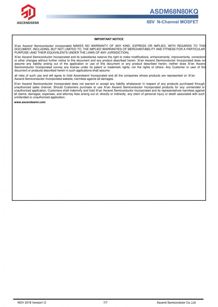 ASDM68N80KQ-R datasheet page 7