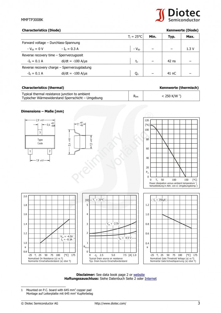 MMFTP3008K datasheet page 3