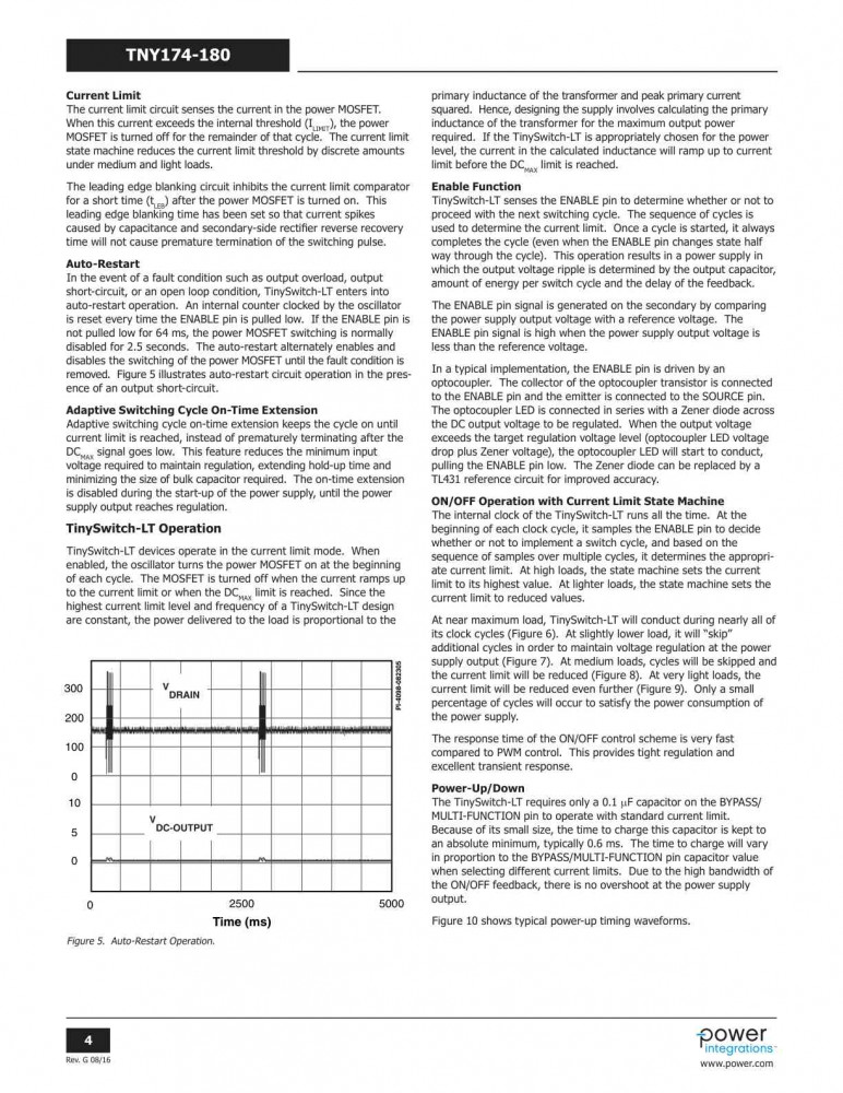 TNY174PN datasheet page 4