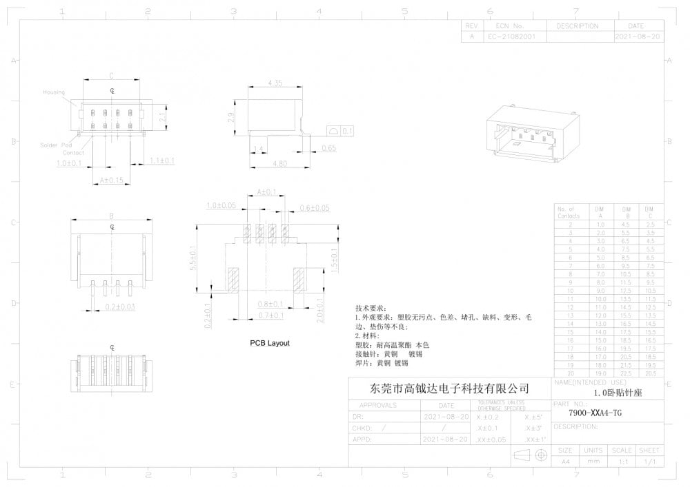 7900-04A4-TG technical document page 2