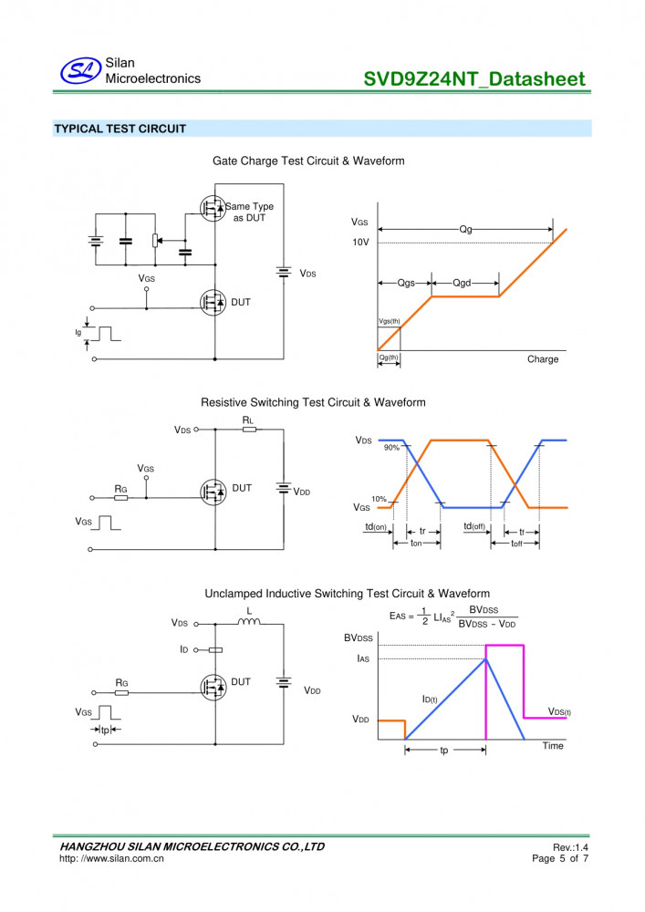 SVD9Z24NT datasheet page 5