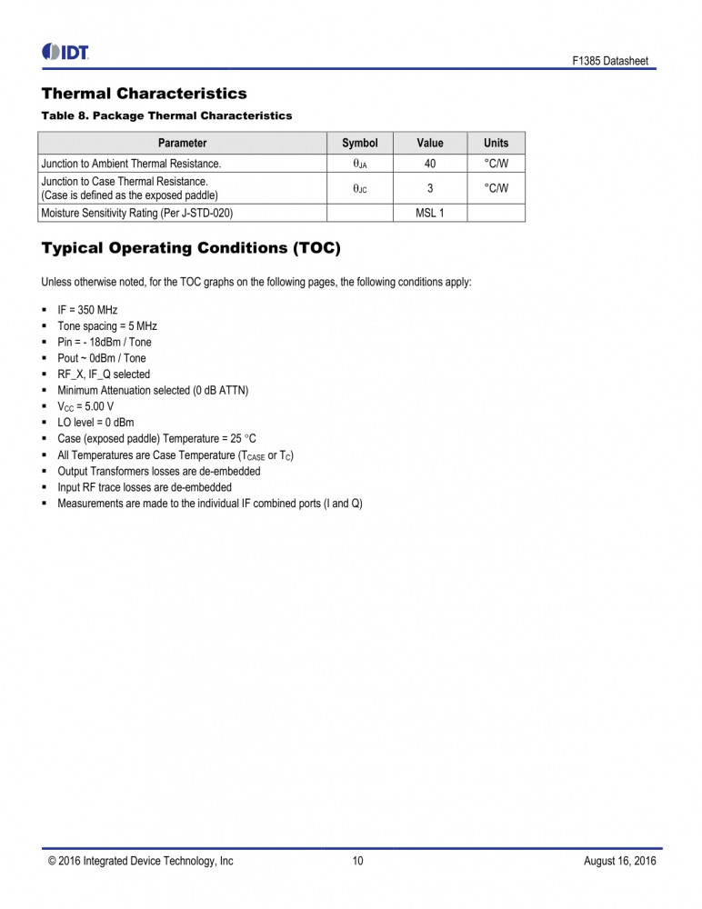 F1385NBGI datasheet page 10