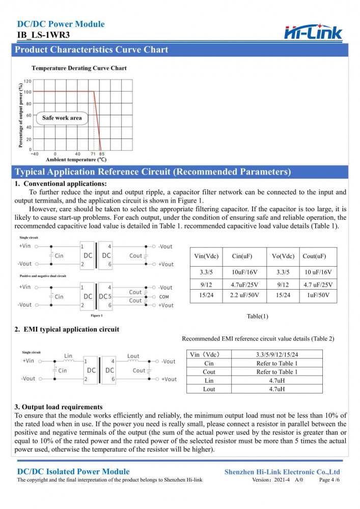 IB1205LS-1WR3L datasheet page 4