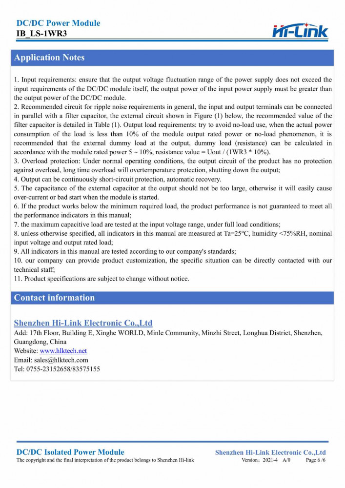 IB1205LS-1WR3L datasheet page 6
