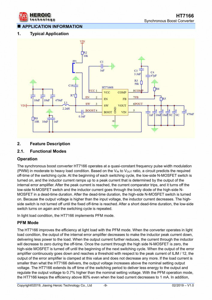 HT7166SPER datasheet page 9