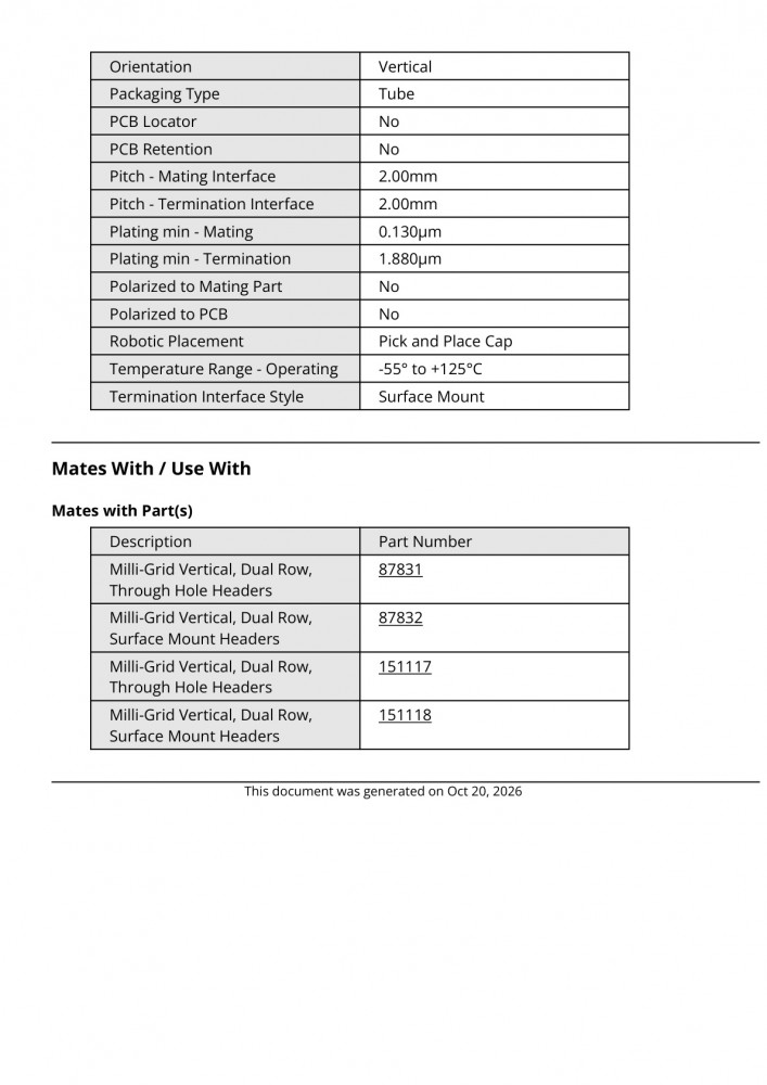 MOLEX 2173981125 technical document image, page 3