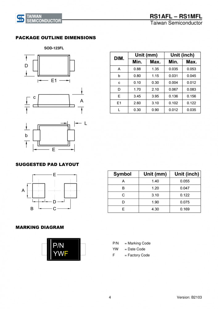 RS1KFL datasheet page 4