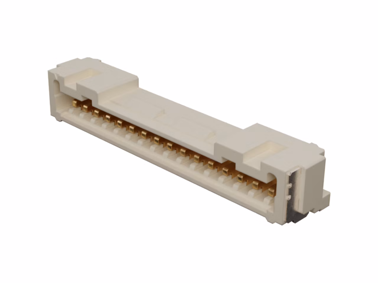 1.25mm Pitch, Micro-Lock Plus PCB Header, Single Row, Right-Angle, Surface Mount, 0.10µm Gold Plating, Positive Lock, 16 Circuits, Natural for sale