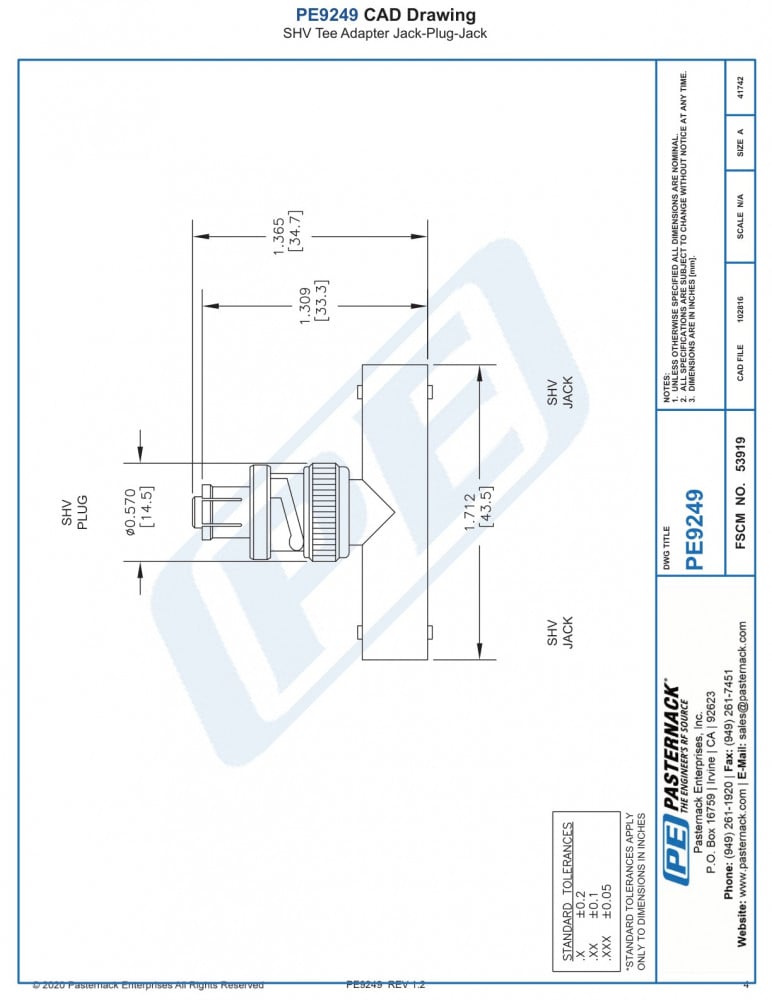 PE9249 datasheet page 4