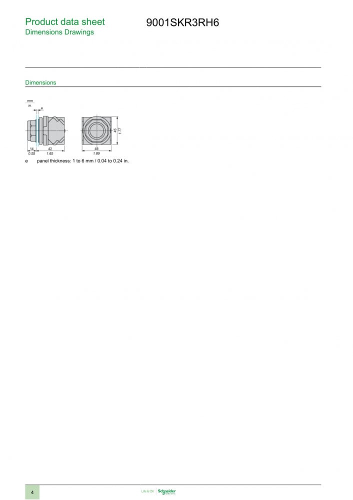 9001SKR3RH6 technical document page 4