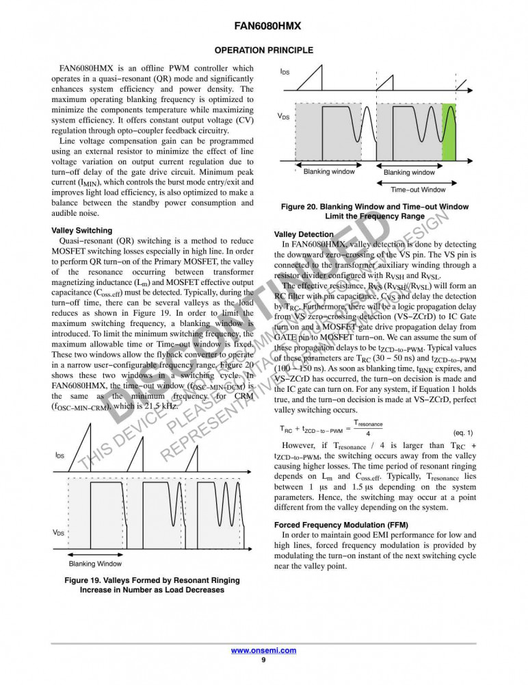 FAN6080H datasheet page 9
