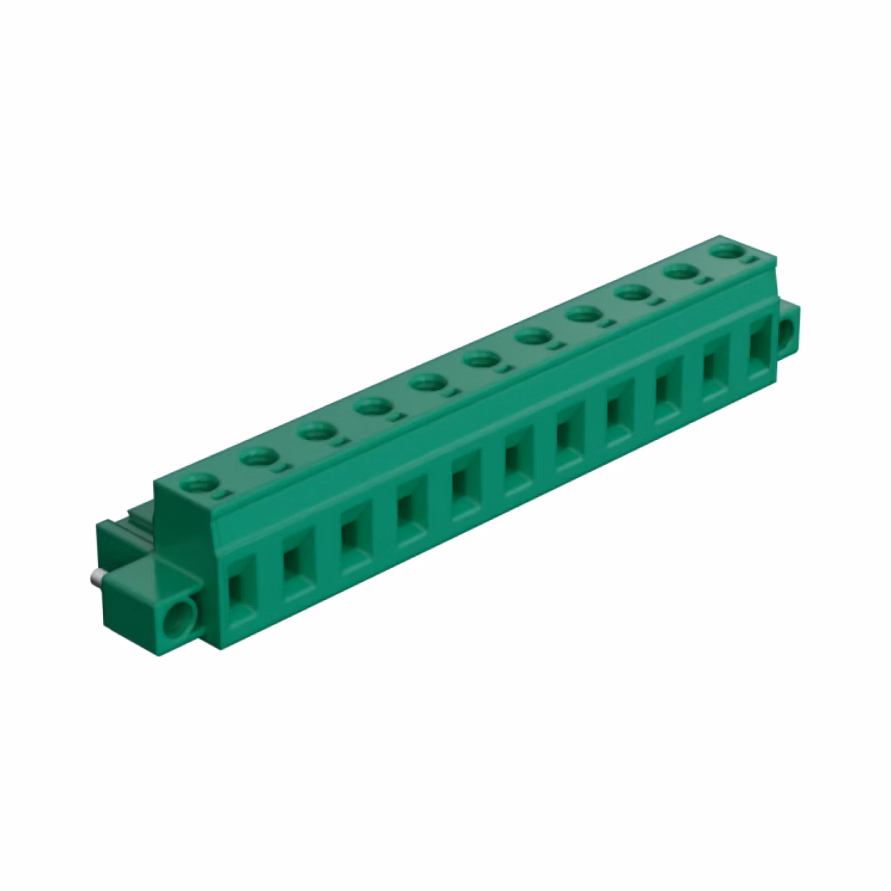 Mini-Fit Jr. Vertical Header, 4.20mm Pitch, Single Row, 5 Circuits, with  Snap-in Plastic Peg PCB Lock, Gold, Natural