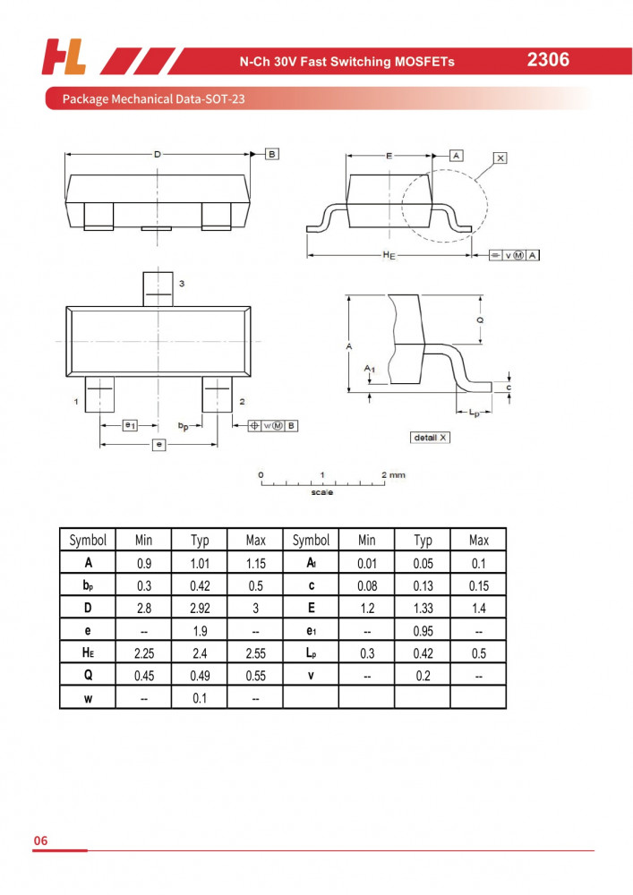 HL 2306 datasheet page 6
