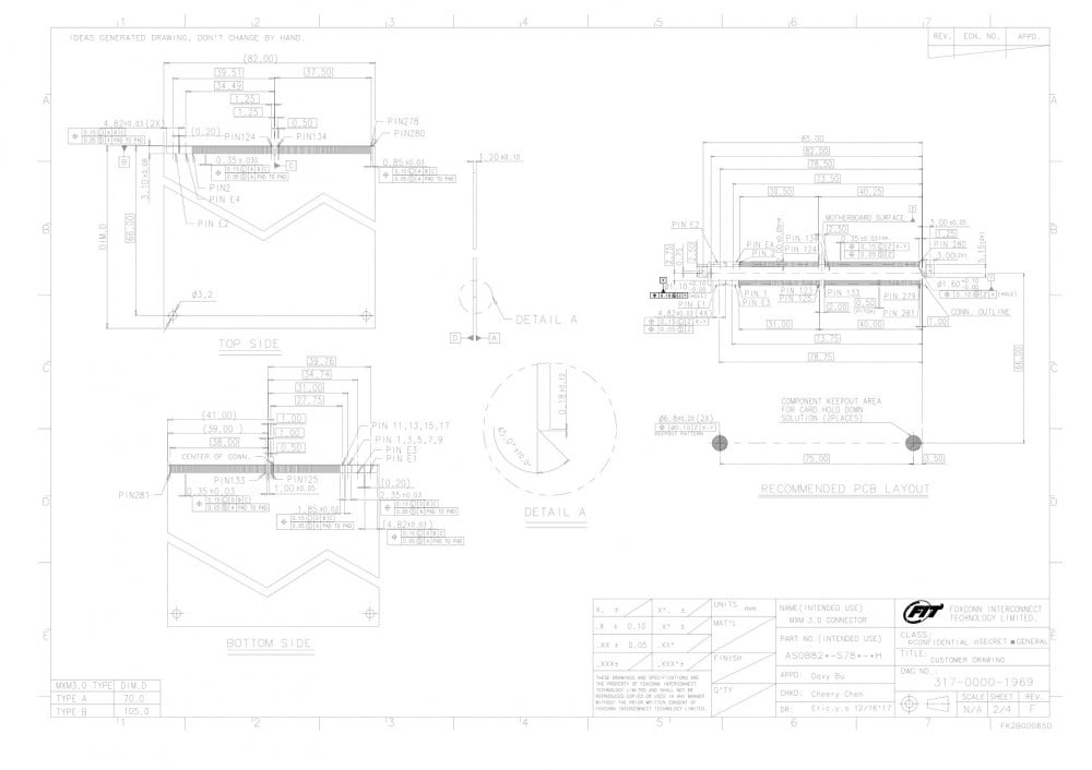 FOXCONN AS0B826-S78B-7H drawing page 2
