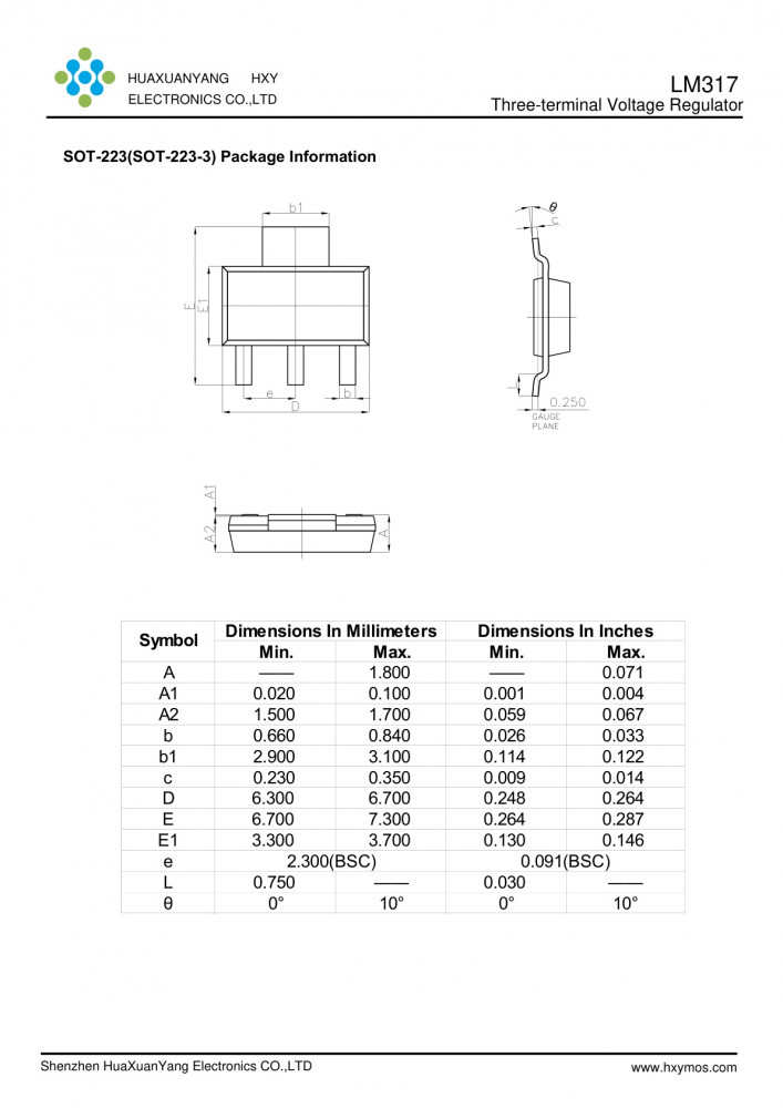 LM317 datasheet page 3