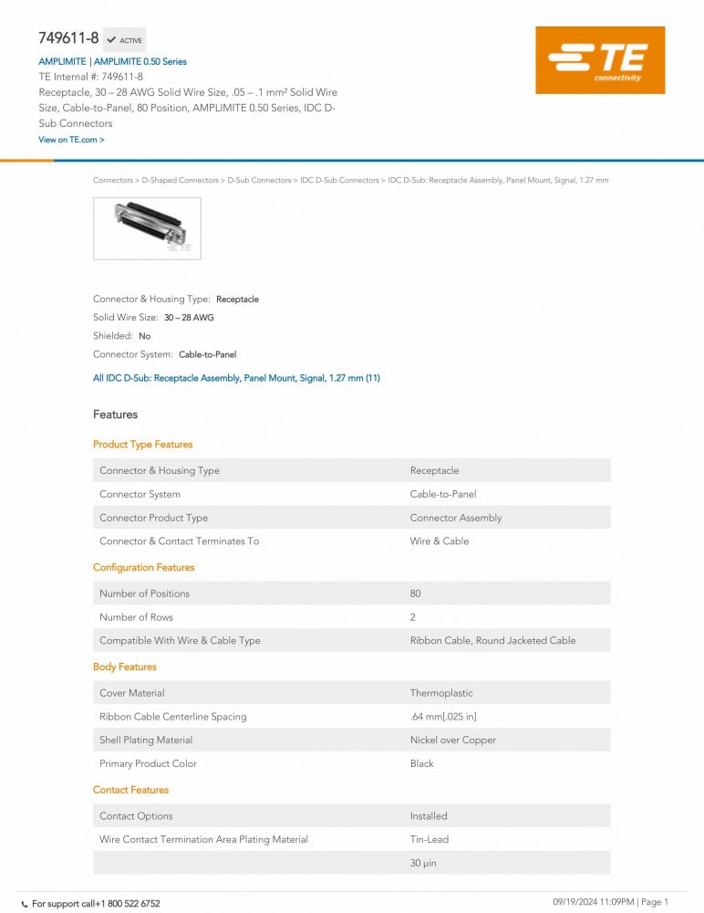 749611-8 technical document page 1