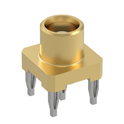 MCX / STRAIGHT JACK RECEPTACLE FOR PCB PRESS-FIT LEGS for sale