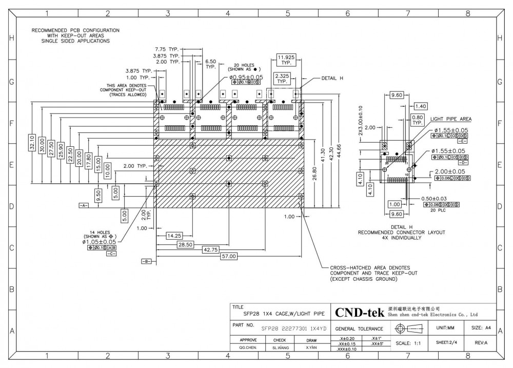 SFP28 22277301 1X4YD drawing page 2