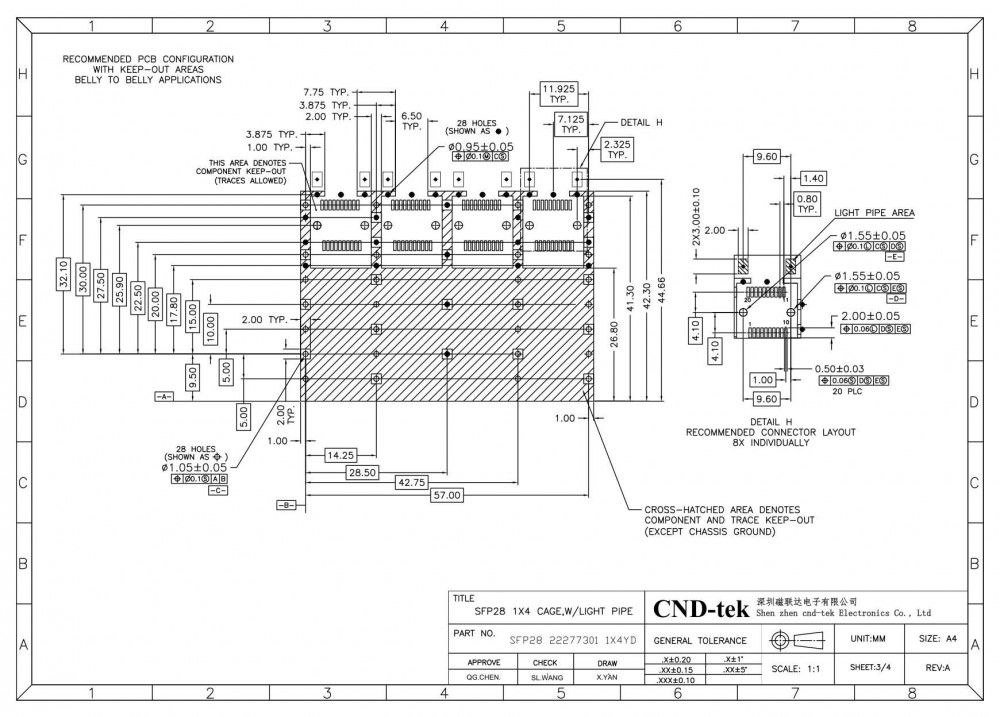 SFP28 22277301 1X4YD drawing page 3