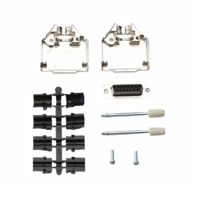 MH CONNECTORS MHDTZK15-BK-K D-Sub Backshell Hood