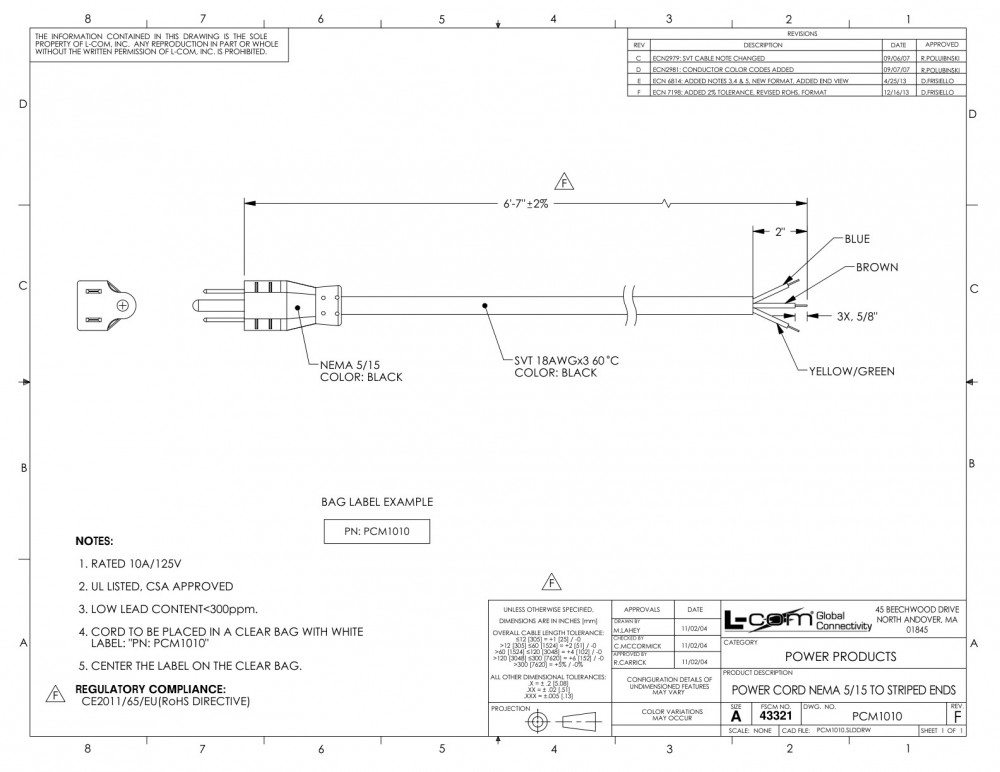 PCM1010 technical document preview