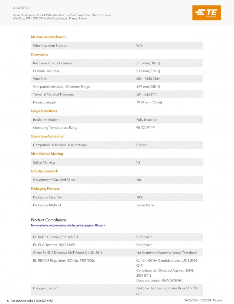 2-328375-3 technical document page 2
