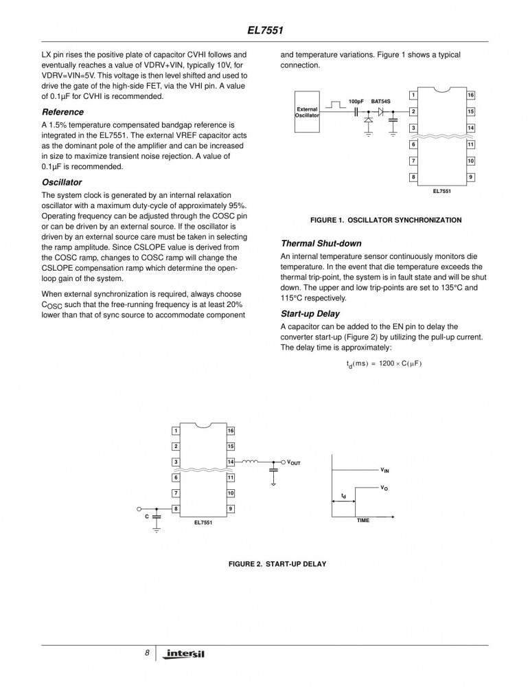 EL7551CU datasheet page 8