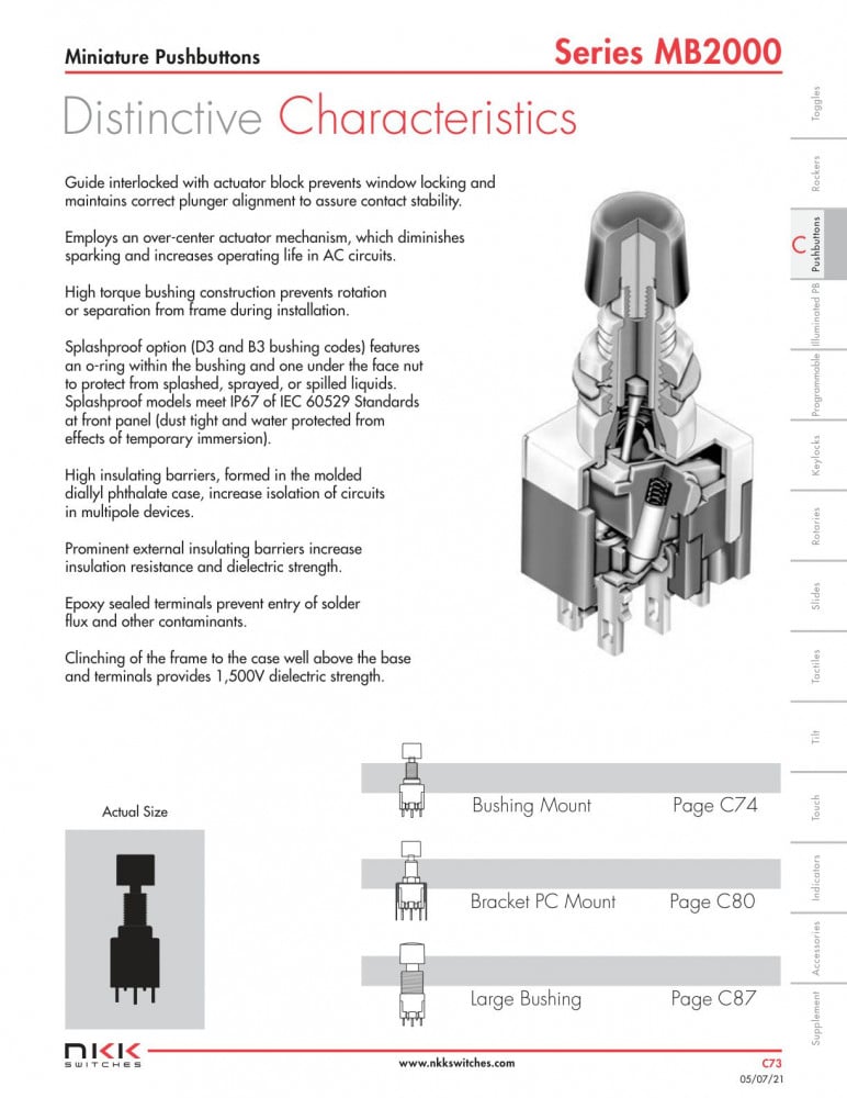 MB2065LD1W01 technical document page 2
