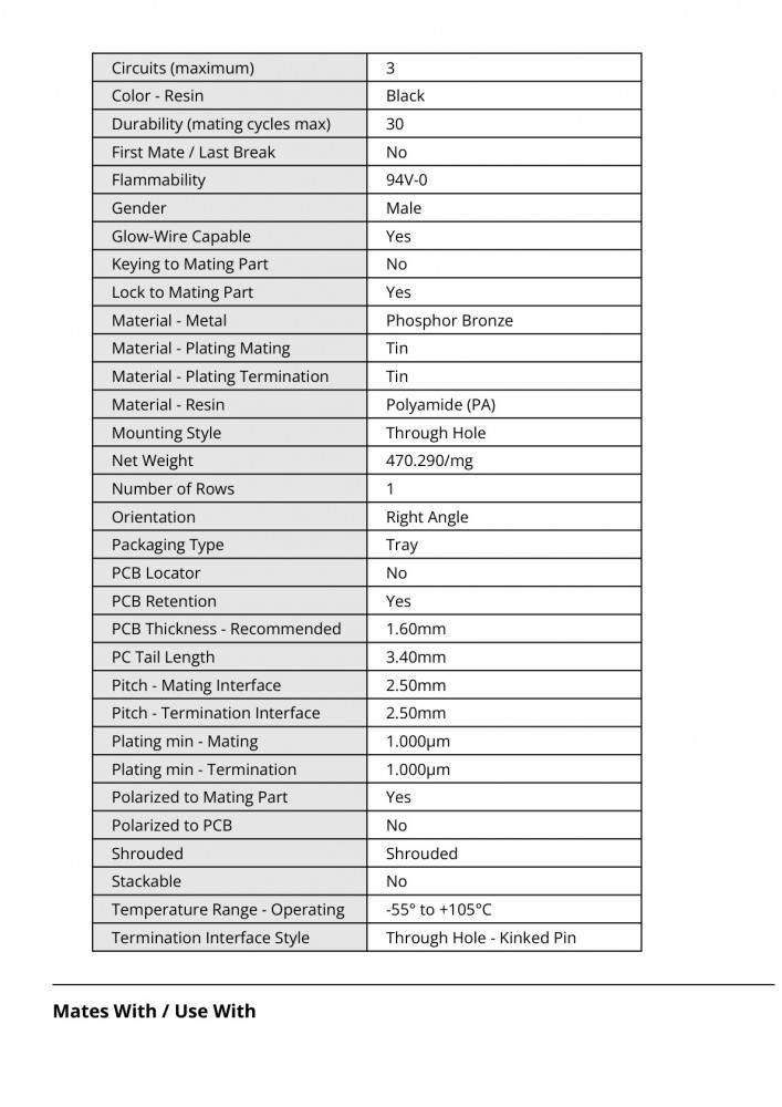 MOLEX 534269031 technical document image 3