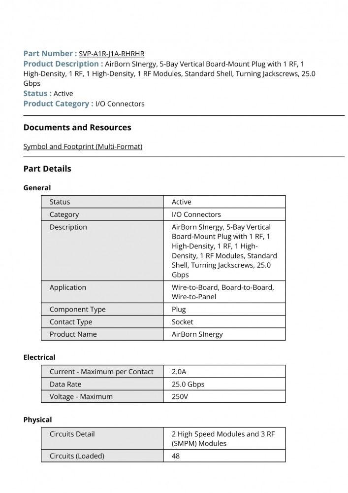 SVP-A1R-J1A-RHRHR technical document image 1