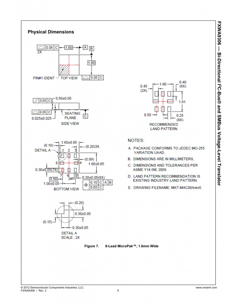 FXWA9306 datasheet page 10