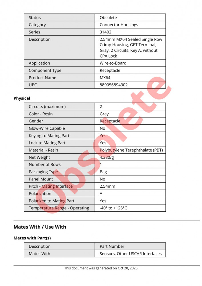 MOLEX 314022120 product document image 2