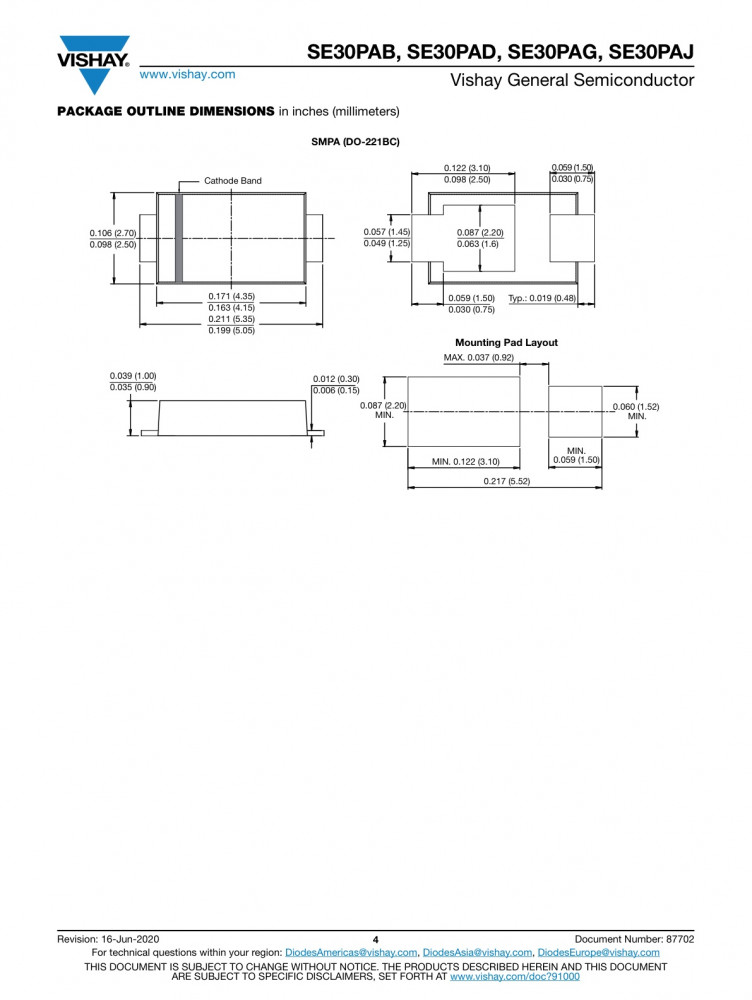 SE30PA technical document page 4