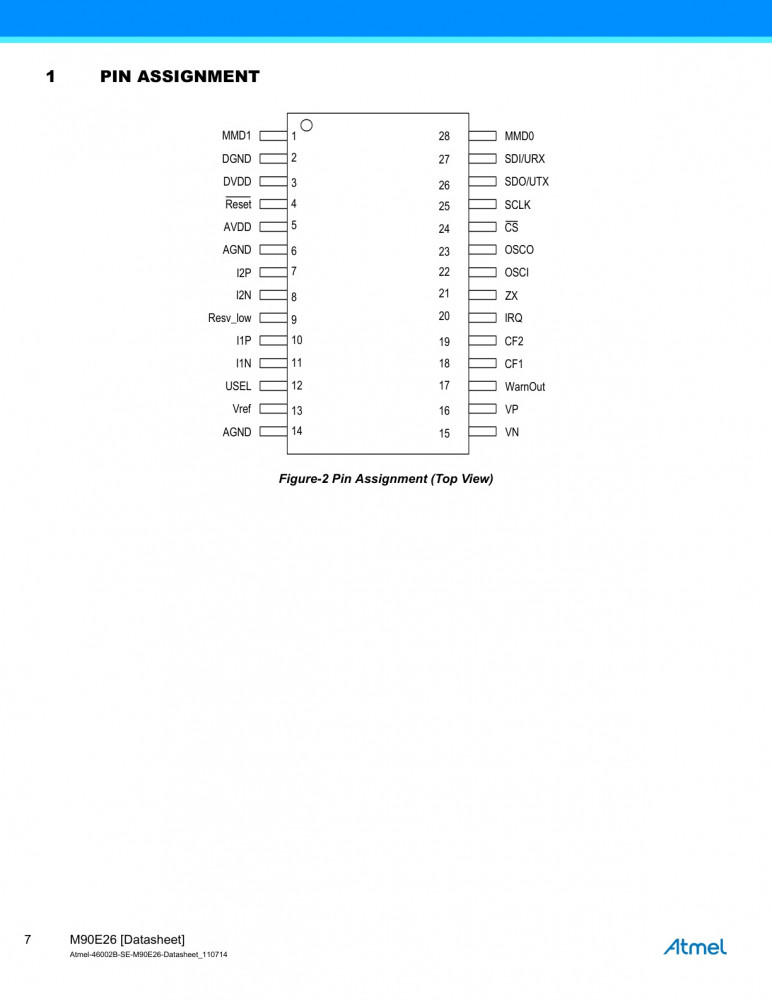 ATM90E26-YU-R datasheet page 7