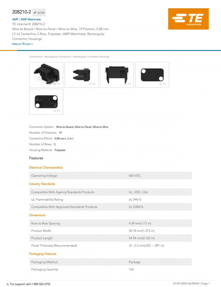 208210-2 technical document page 1