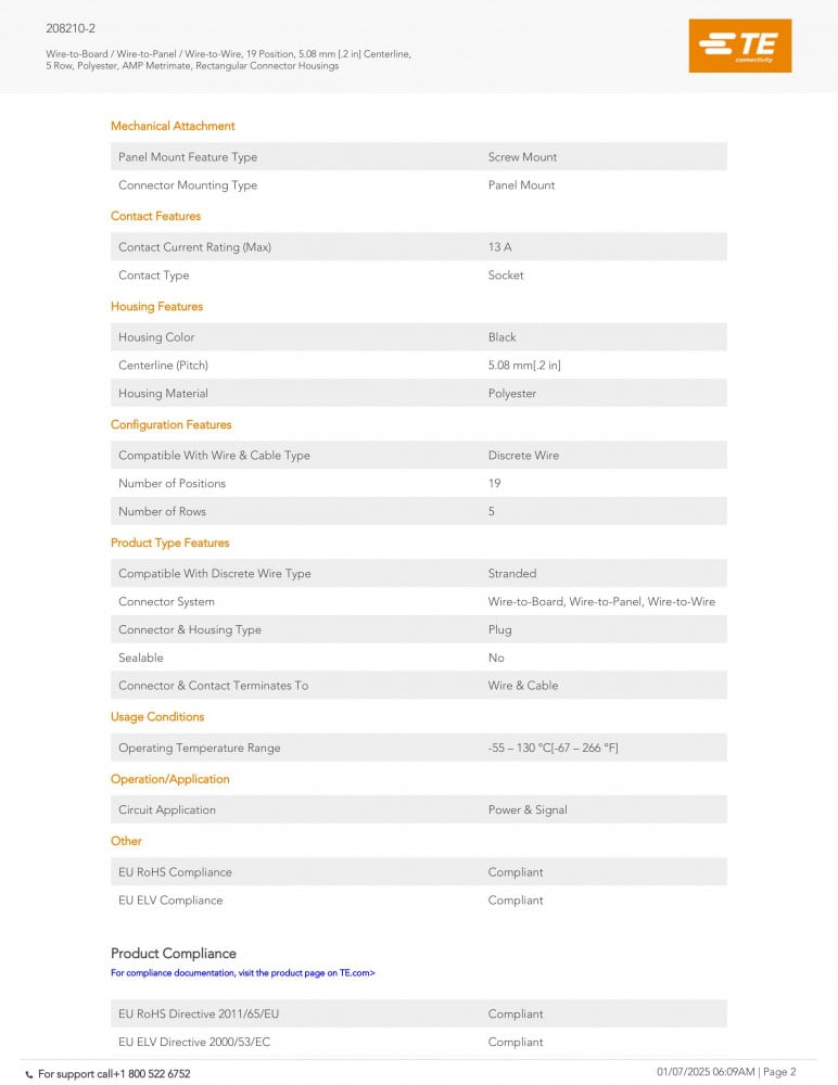 208210-2 technical document page 2