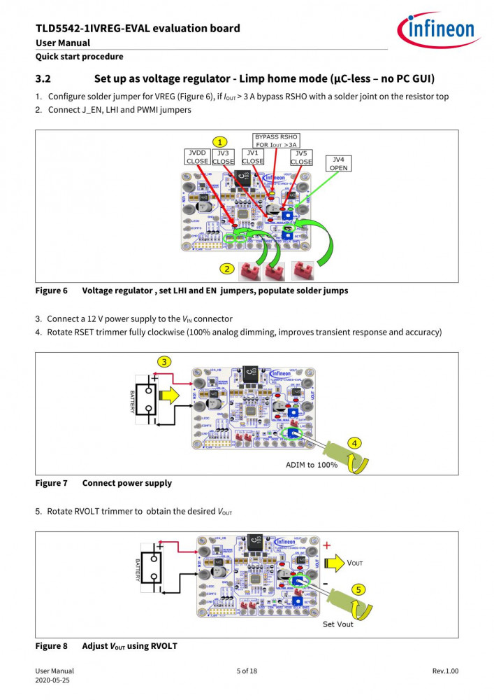 TLD5542-1IVREG-EVAL manual page 5