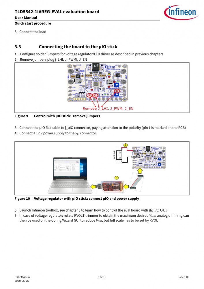 TLD5542-1IVREG-EVAL manual page 6
