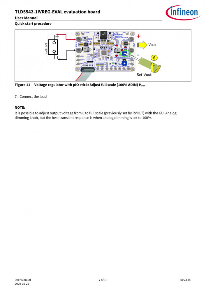 TLD5542-1IVREG-EVAL manual page 7