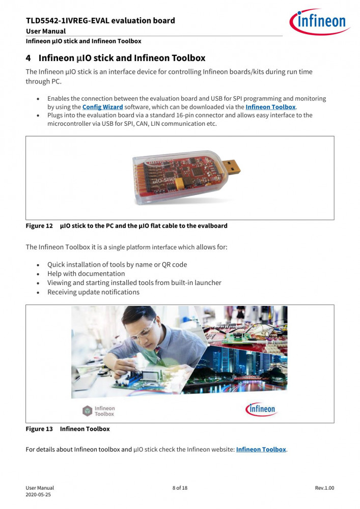 TLD5542-1IVREG-EVAL manual page 8