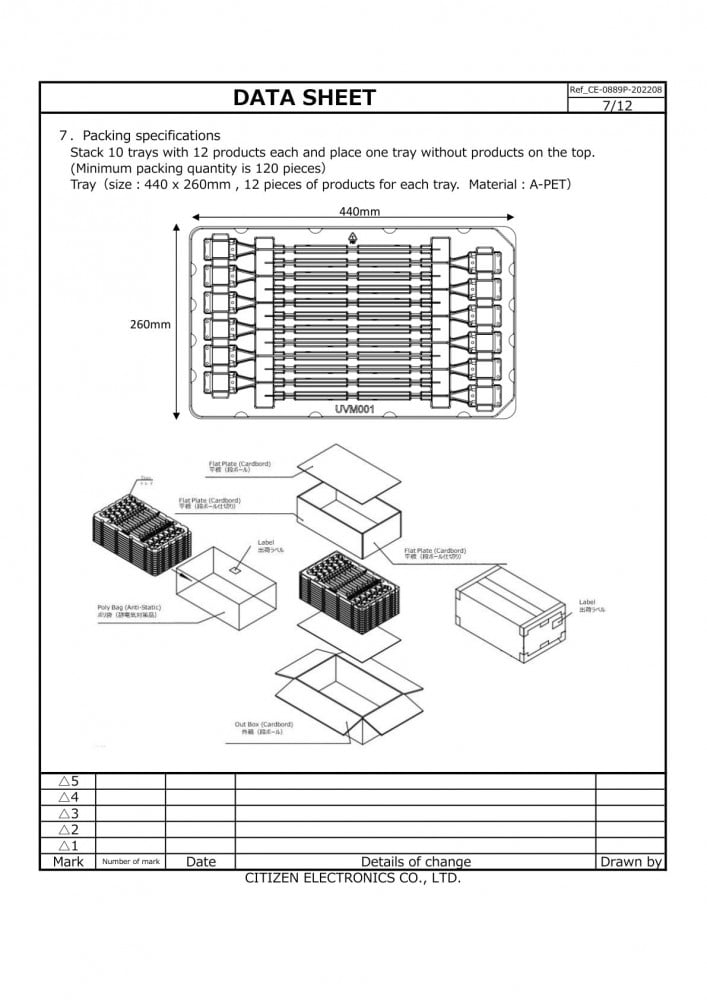 UVM001-0101U1-RW1 datasheet page 8