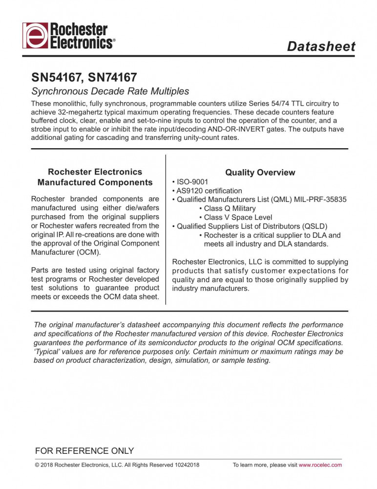74167N datasheet page 2