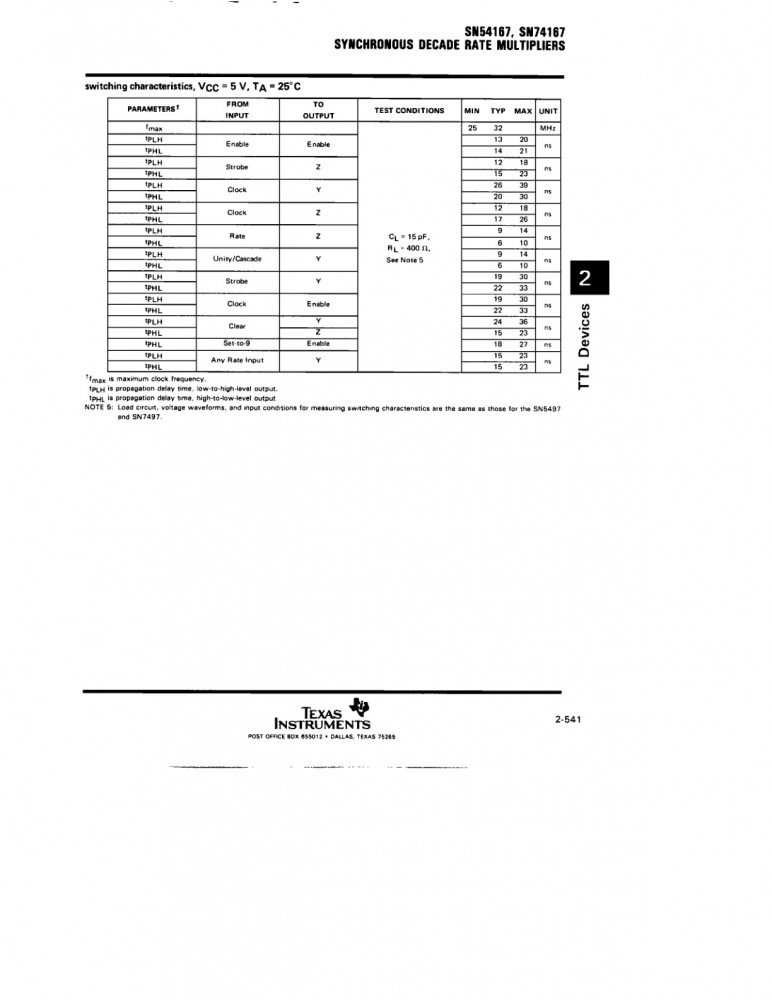 74167N datasheet page 7