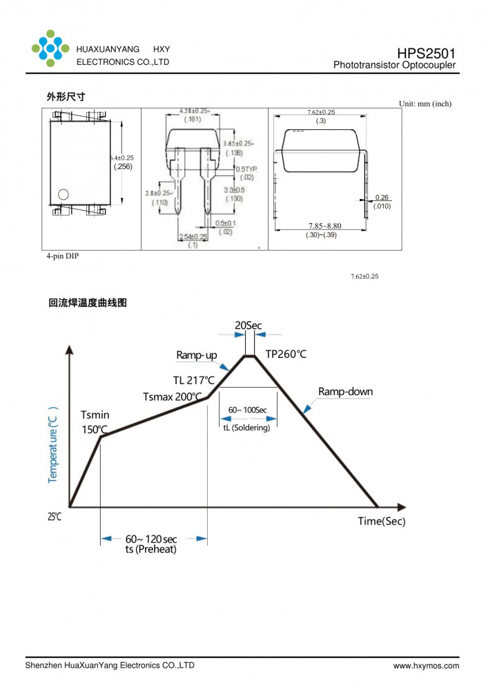 HPS2501-S technical document page 5