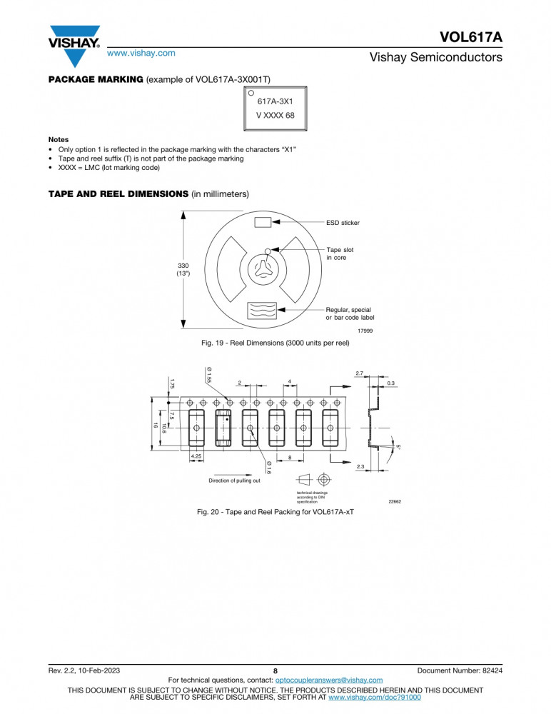 VOL617A datasheet page 8