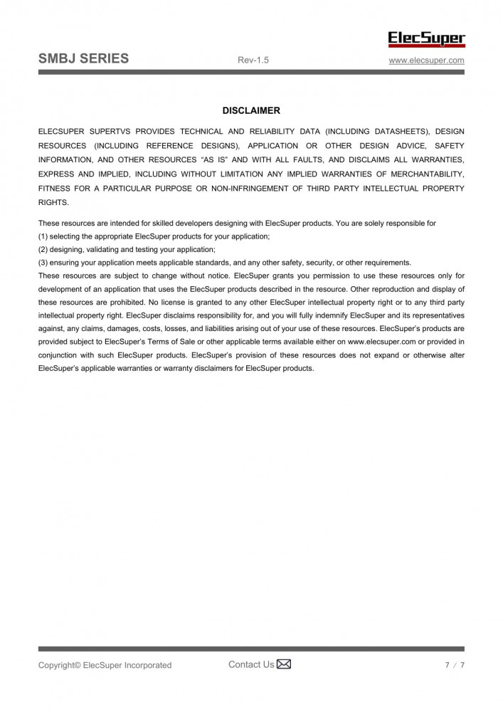 SMBJ18CA datasheet page 7