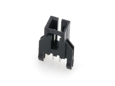 2.54mm Pitch SL Header, Single Row, Vertical, 3.05mm Pocket, Shrouded, with Beveled Plastic Peg, 10 Circuits, 0.38µm Gold (Au) Selective Plating, Tin (Sn) PC Tail Plating