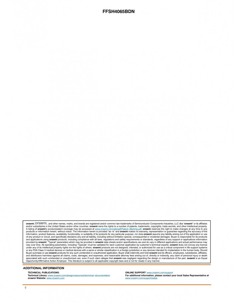FFSH4065BDN datasheet page 6